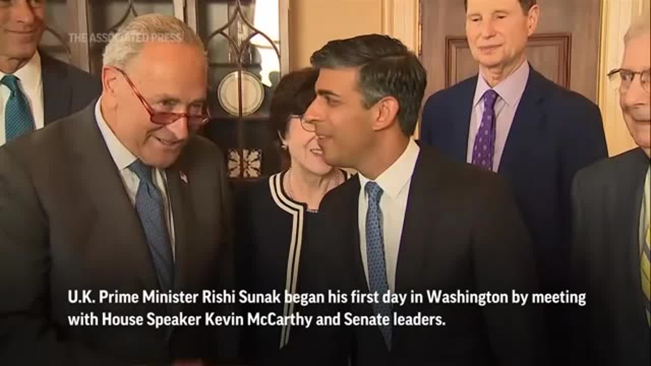 Rishi Sunak Meets with Congressional Leaders