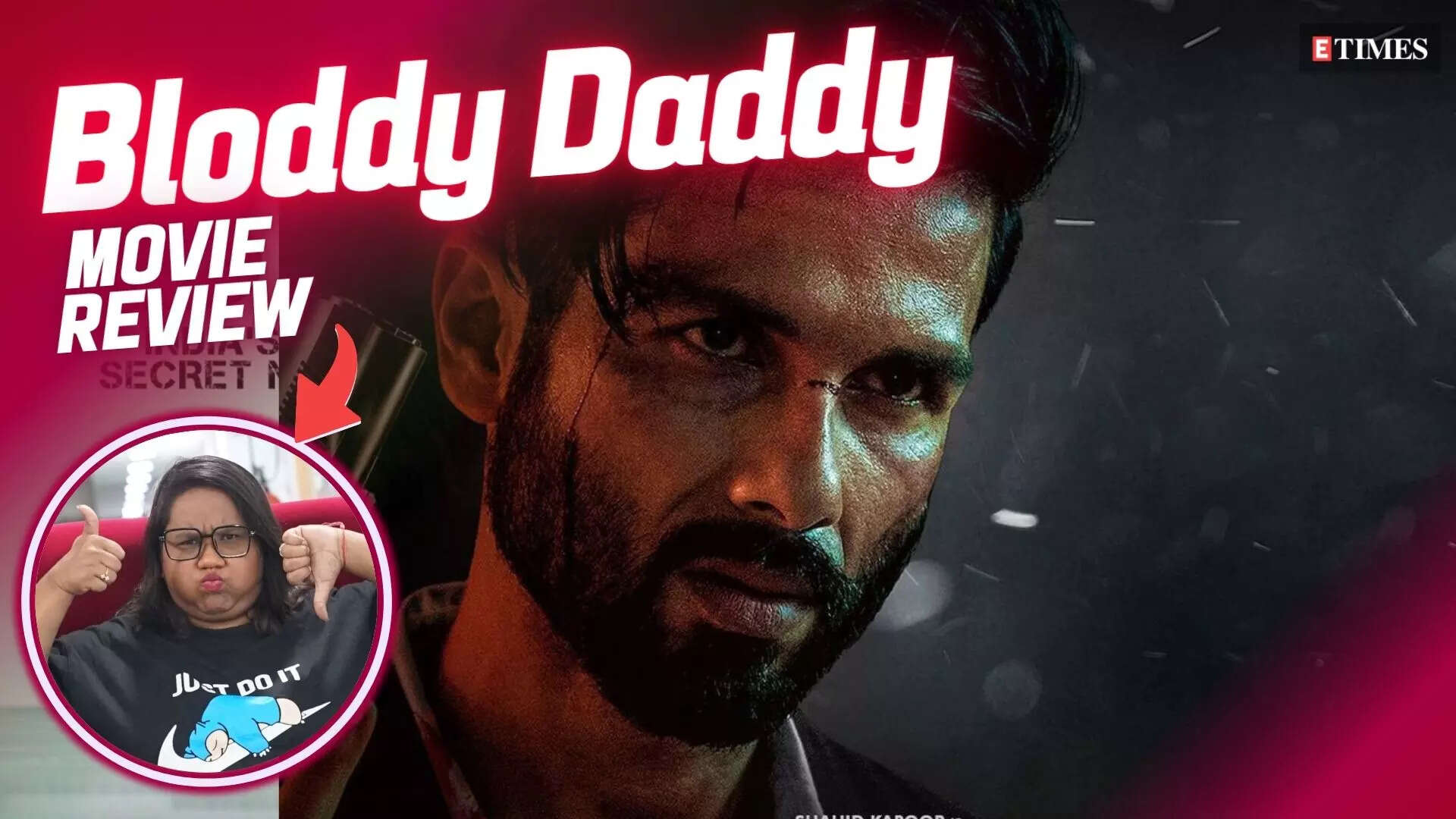 ‘Bloody Daddy’ Movie Review: Shahid Kapoor’s action thriller hit or miss?