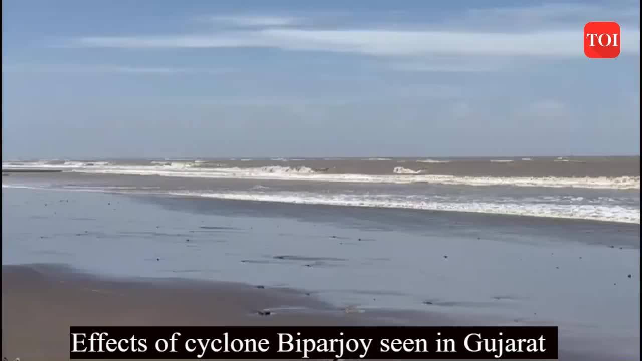biparjoy: Effects of cyclone Biparjoy seen in Gujarat