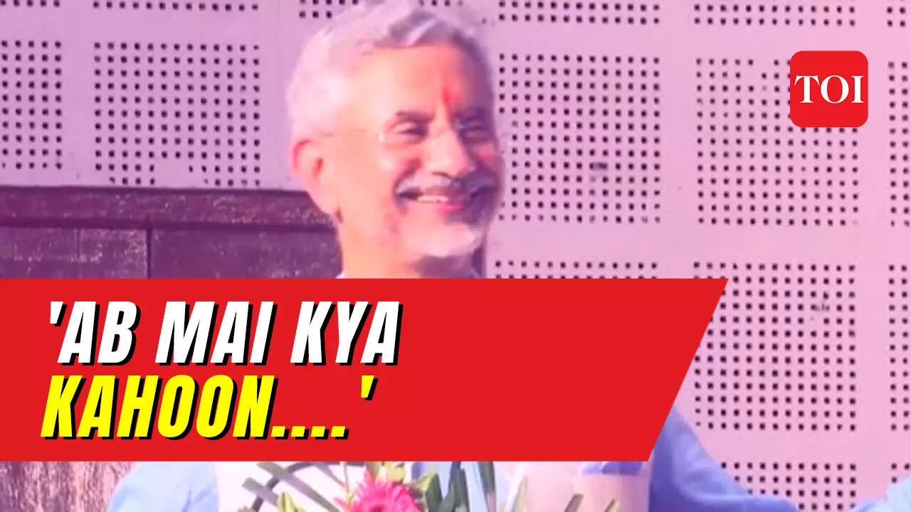 “Ab main kya kahoon…” EAM Jaishankar’s witty response over Rahul Gandhi’s US remarks