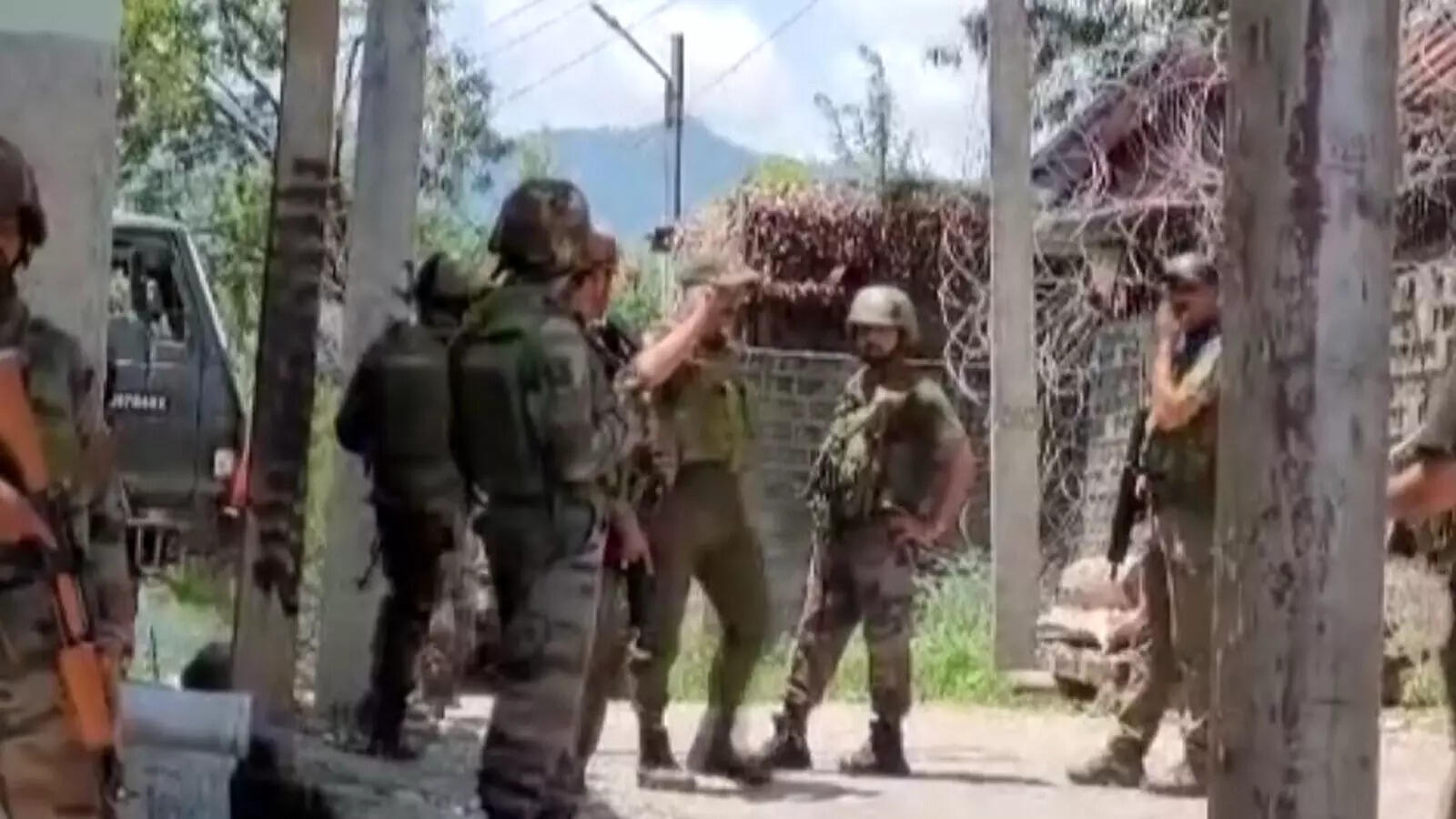 J&K: Indian Army, CRPF, Police carry out search operations in Poonch