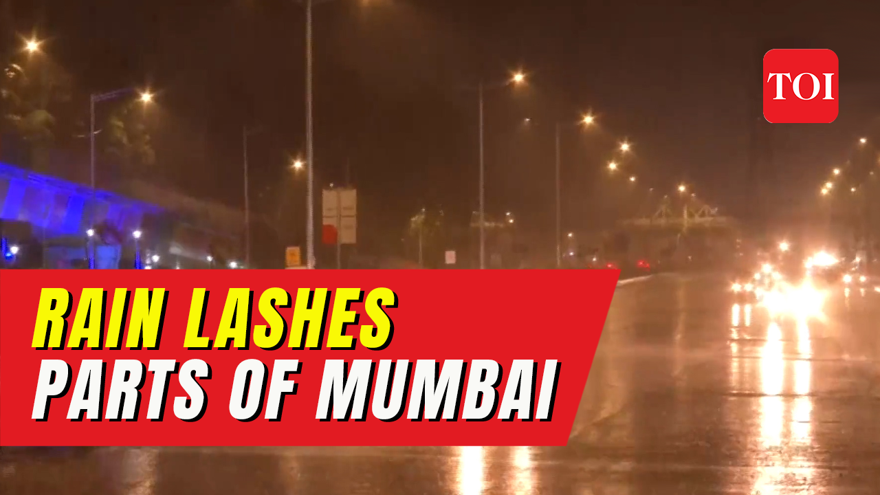 Rain lashes parts of Mumbai, brings relief from scorching heat