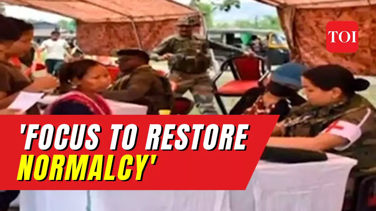 Manipur CM N Biren Singh: 'Centre and state working jointly; focus to ...