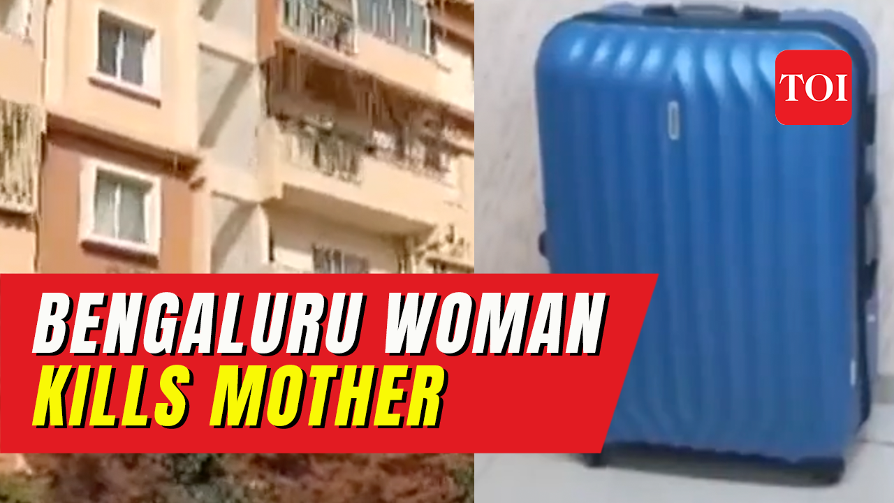 Shocking: Woman kills mother in Bengaluru, puts body in suitcase, surrenders at police station