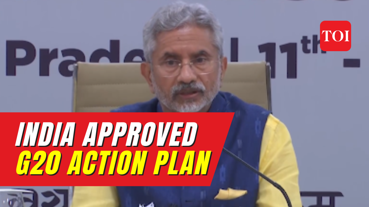 G20 Ministers meet: India approved unanimously G20 action plan for progress on SDGs, says EAM ...