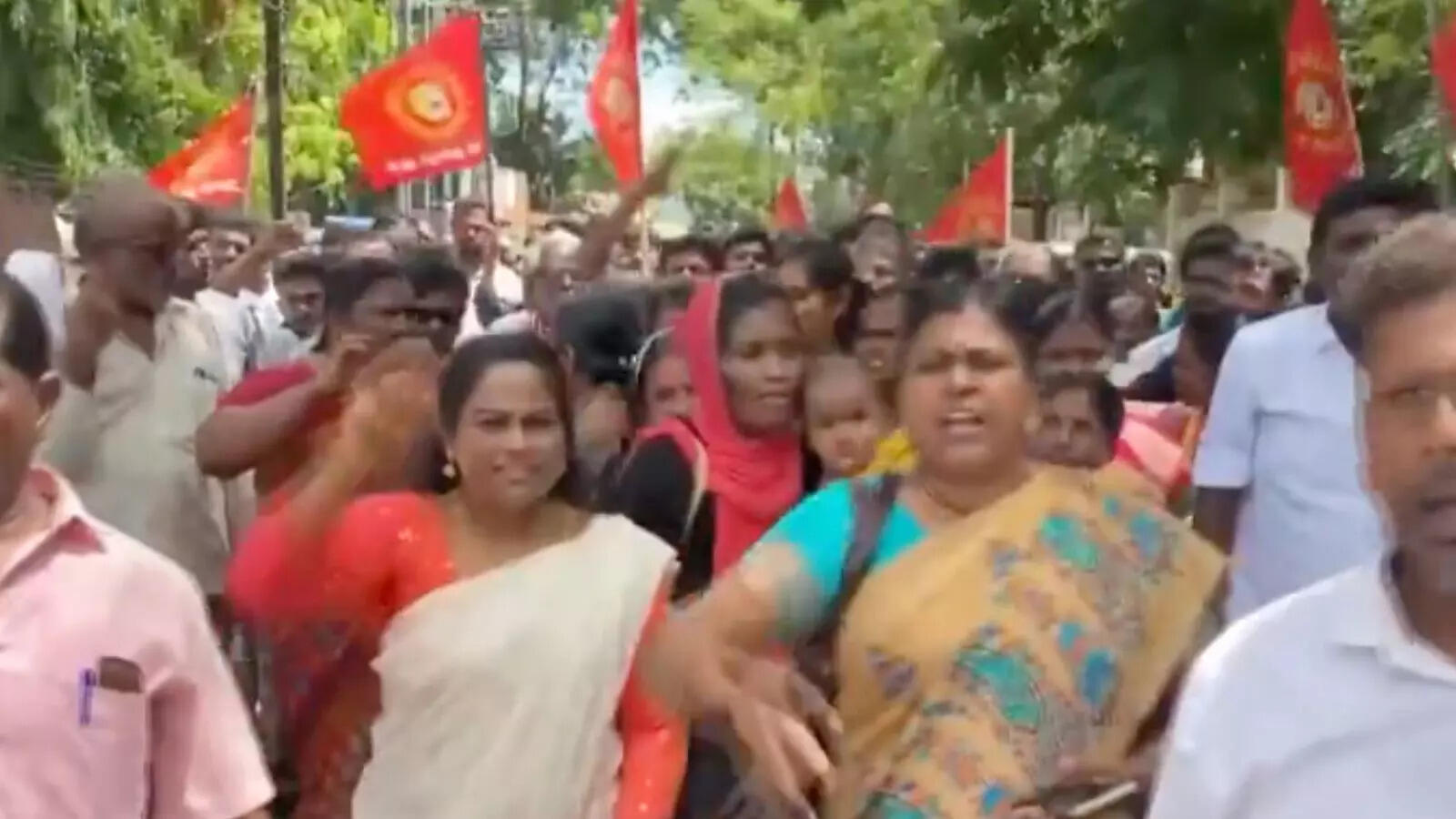 Tamil Nadu: Naam Tamilar Katchi holds protest in Coimbatore demanding ...