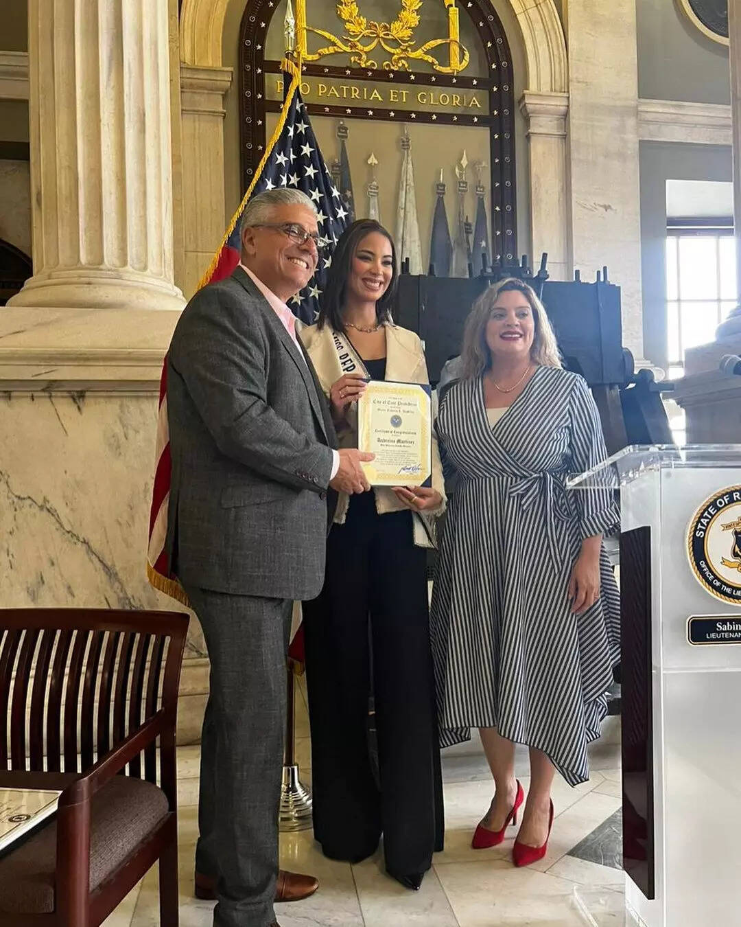 Andreína Martínez shares her experience visiting the Rhode Island