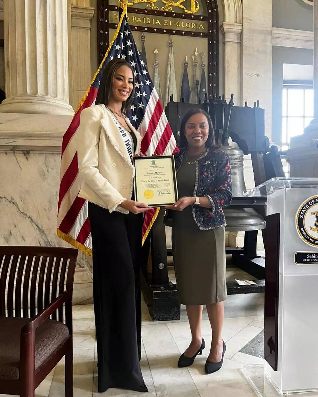 Andreína Martínez shares her experience visiting the Rhode Island