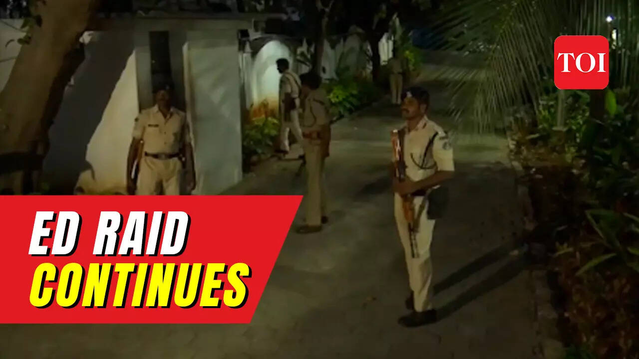 ED raid continues at the residence of TN electricity minister V Senthil ...