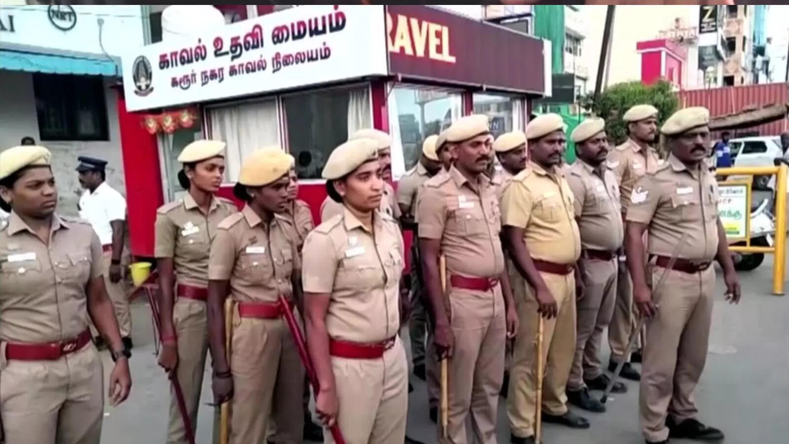 TN: Heavy security force deployed near Karur bus stand after V Senthil Balaji’s ED arrest