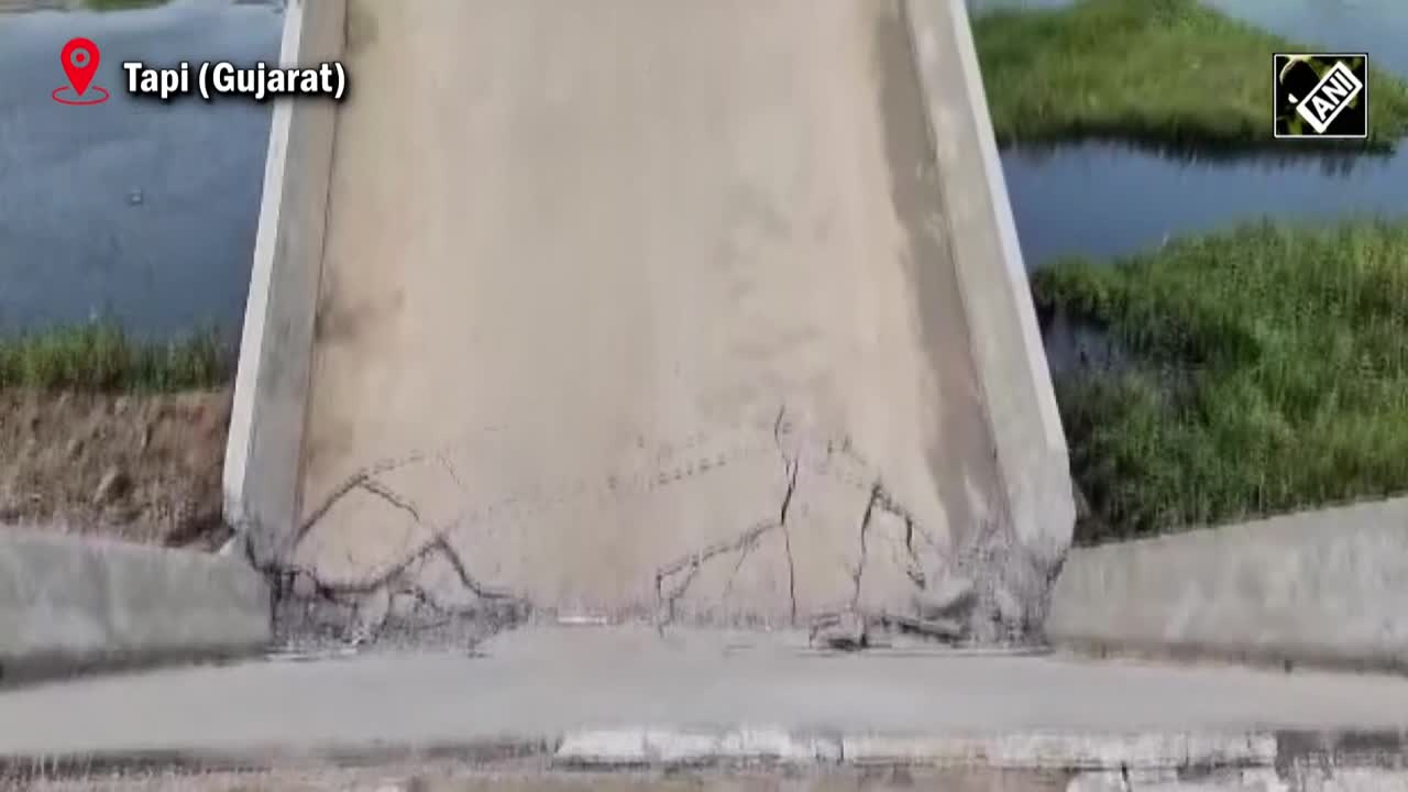 river mindhola: Gujarat: Under-construction bridge over River Mindhola collapses in Tapi