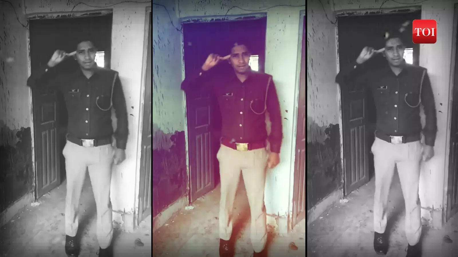 Constable makes Instagram reels in uniform, video goes viral