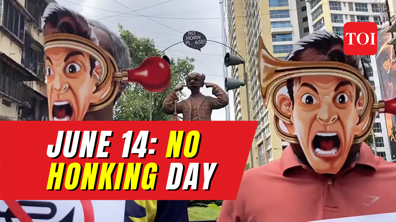 Mumbai man’s 'No Honking' campaign with friends to spread awareness ...