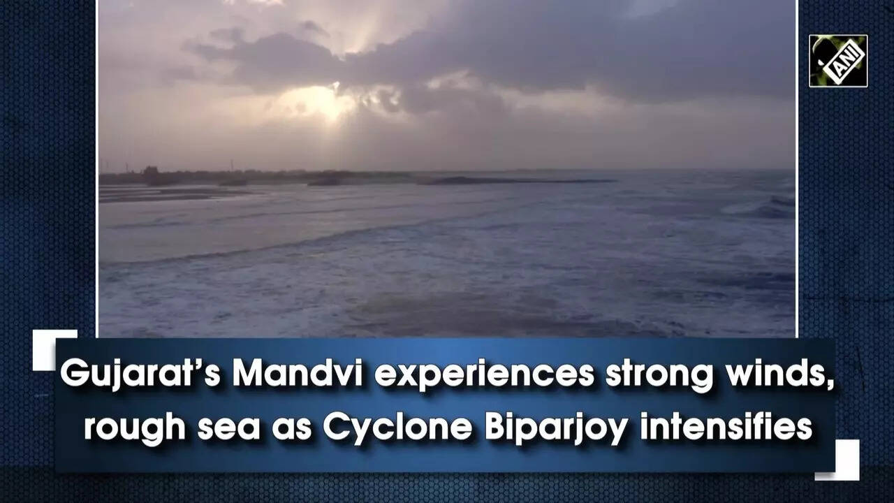 Gujarat’s Mandvi experiences strong winds, rough sea as Cyclone ...