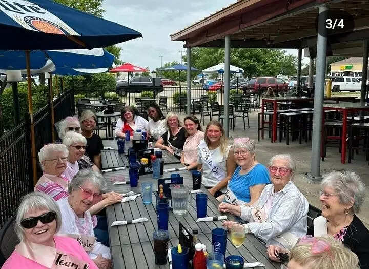 Elderly women have a gala time at a bachelorette party - Times of India
