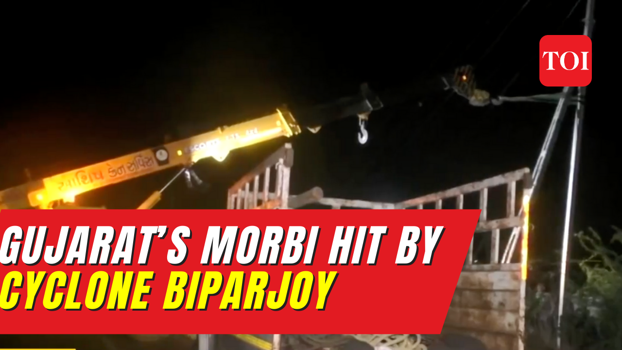 biparjoy: Cyclone Biparjoy leaves 45 villages without power in Gujarat ...