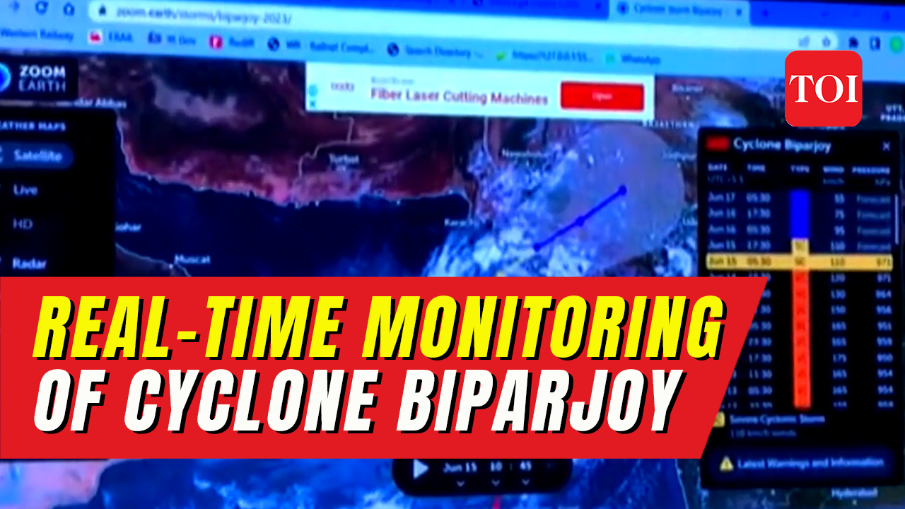 Cyclone Biparjoy: Real-time monitoring of situation through Railway War ...