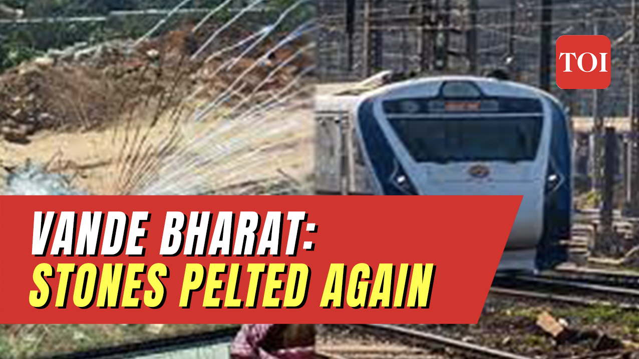 Vande Bharat Express: Stone pelted for the 7th time in a row in 2023, this time on Delhi ...