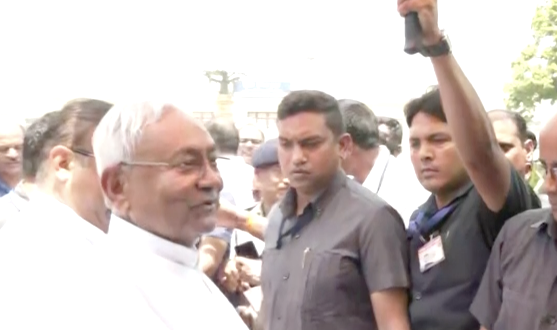nitish kumar: Bihar CM Nitish Kumar skips journalists’ question on UCC ...