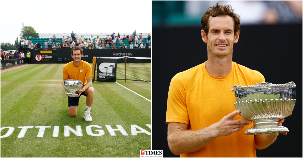 Nottingham Open 2023: Andy Murray beats Arthur Cazaux in straight sets ...