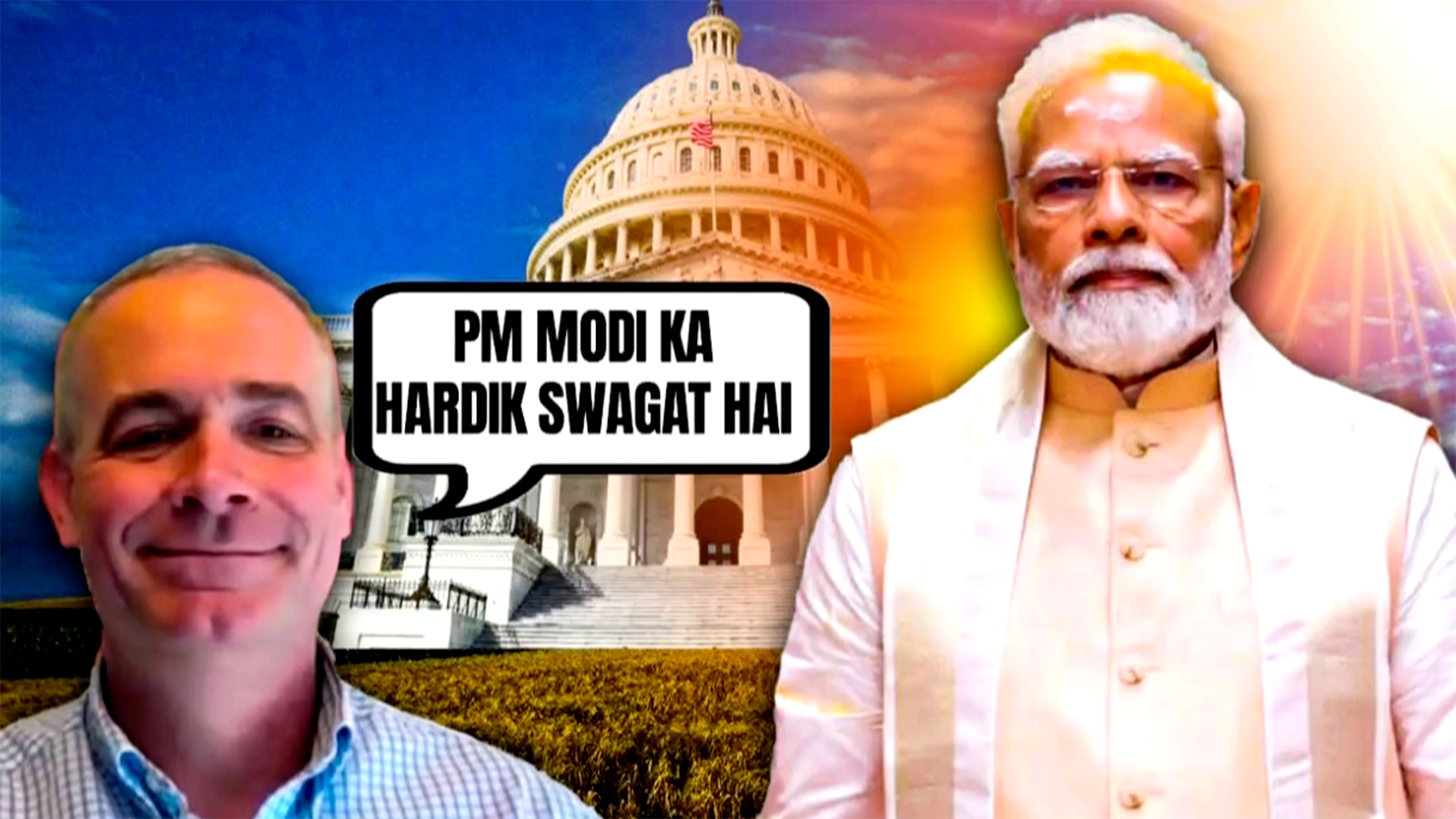 “PM Modi Ka Hardik Swagat Hai…” American scholar Dr Elliott McCarter ...