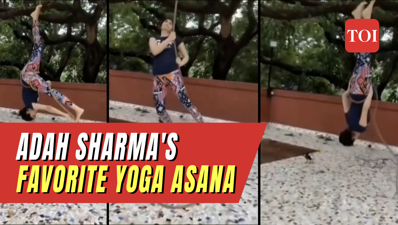 Watch: 'The Kerala Story' Actress Adah Sharma performs Yoga on ...