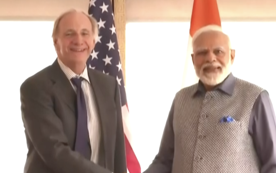 pm modi: PM Modi meets Neil De Tyson, Ray Dalio during his US visit