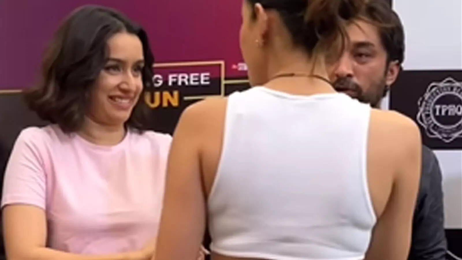 Watch: Shraddha Kapoor hugs newlywed Sonnalli Seygall at 'Aseq' premiere