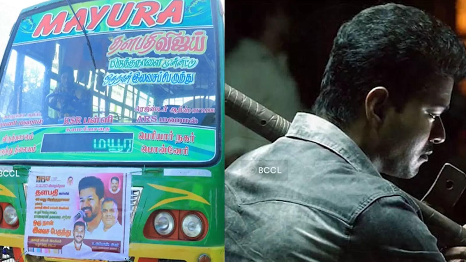 Fans arrange free buses for people as they celebrate Vijay's birthday ...