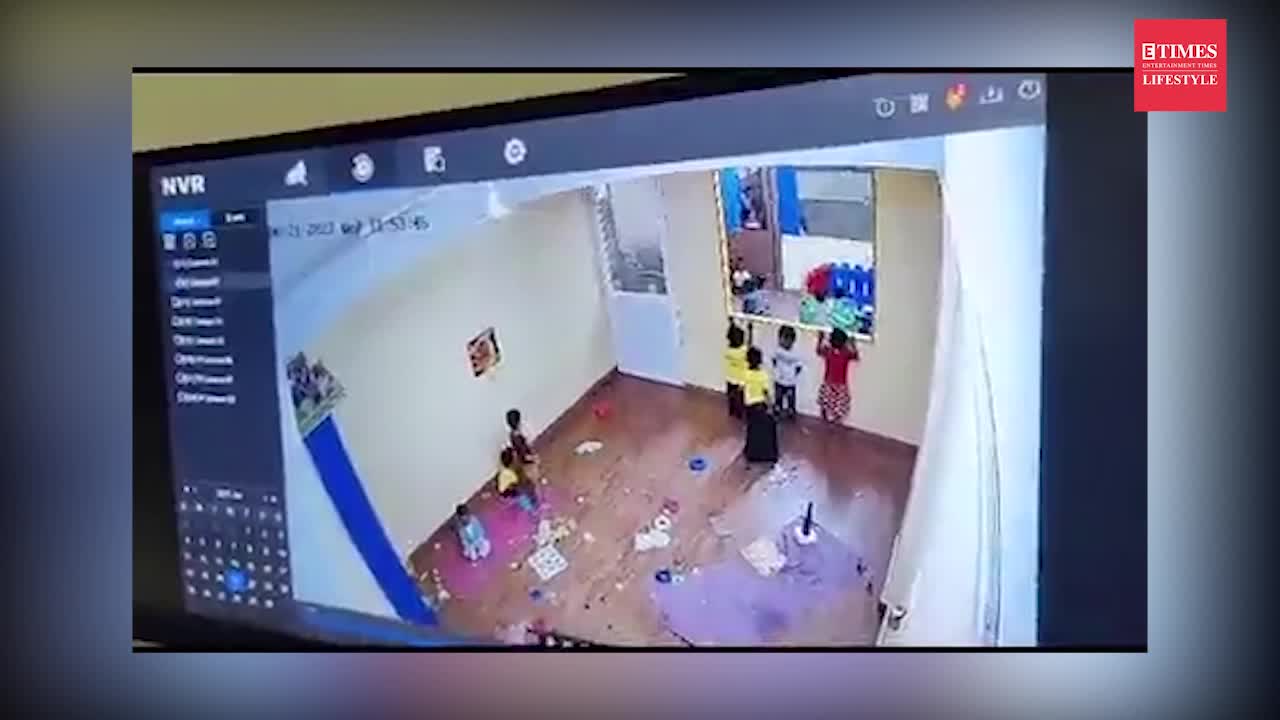 Viral disturbing video shows toddler hitting another kid in a merciless ...