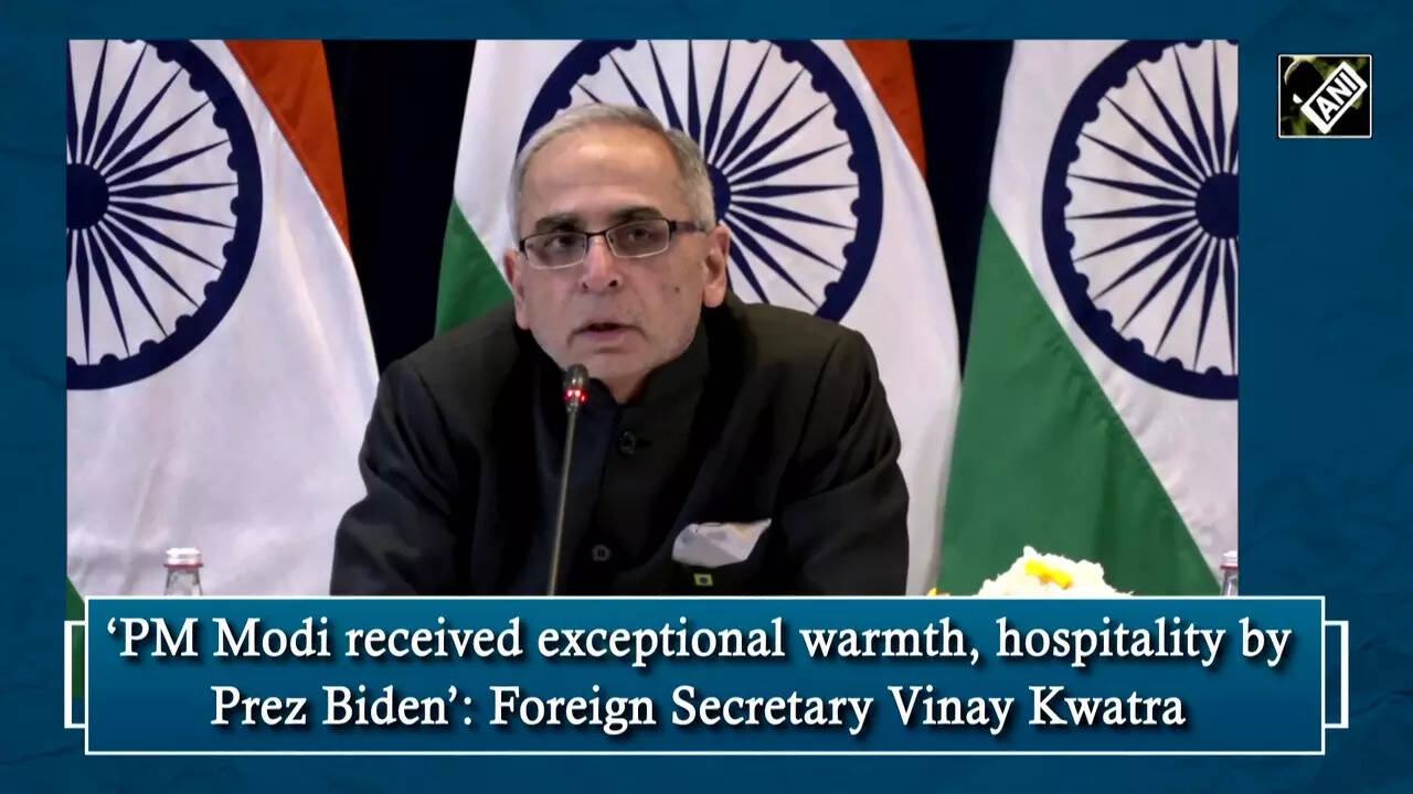 ‘PM Modi received exceptional warmth, hospitality by Prez Biden ...