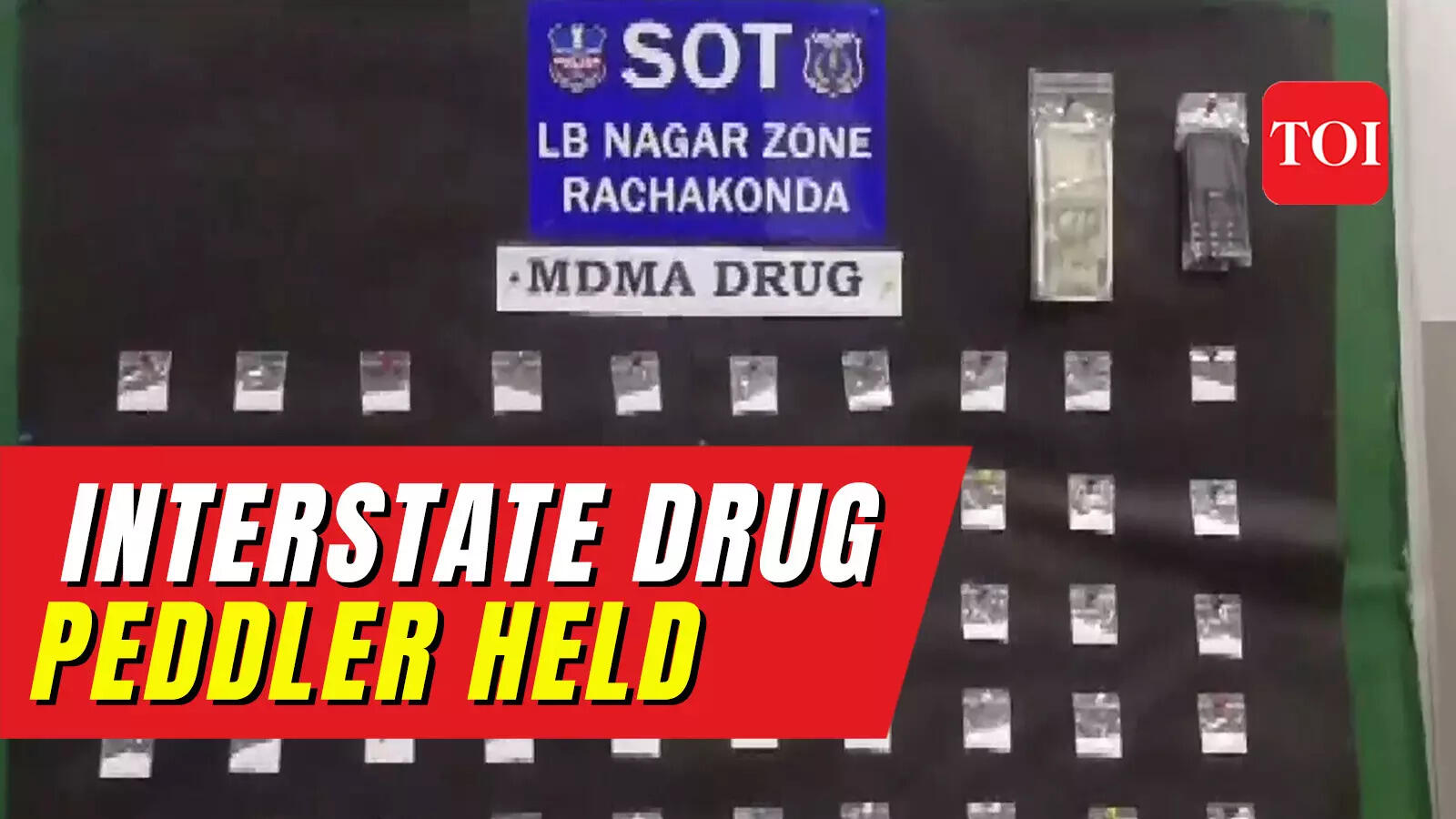 Kerala drug peddler arrested in Hyderabad with 50 grams of MDMA