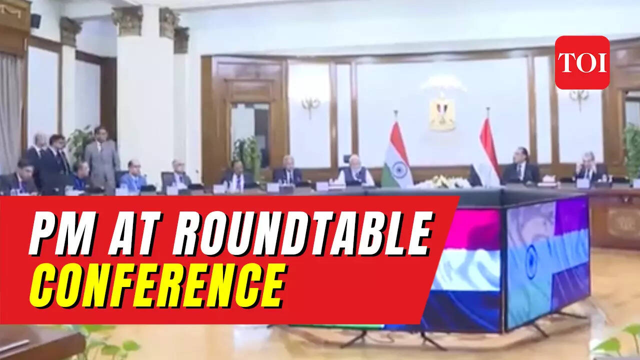 PM Modi participates in a Round Table Conference with the Prime ...