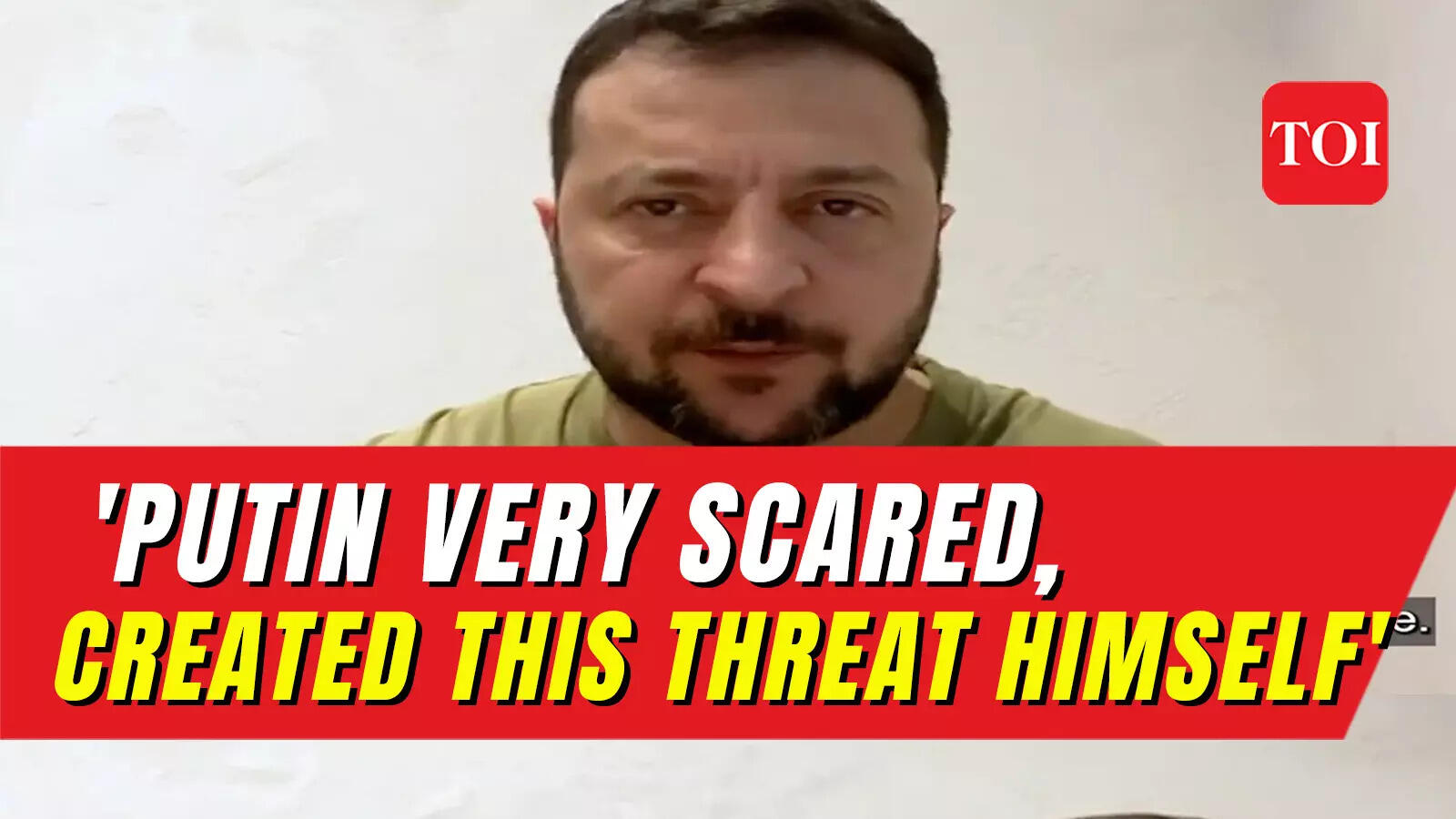 Wagner Group ‘putin Is Very Scared Ukrainian President Zelenskyy