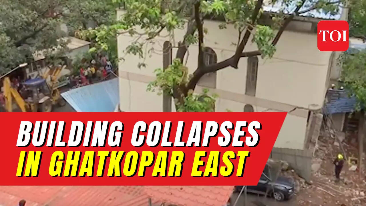 Mumbai: Portion of four-storeyed building collapses, rescue operations on