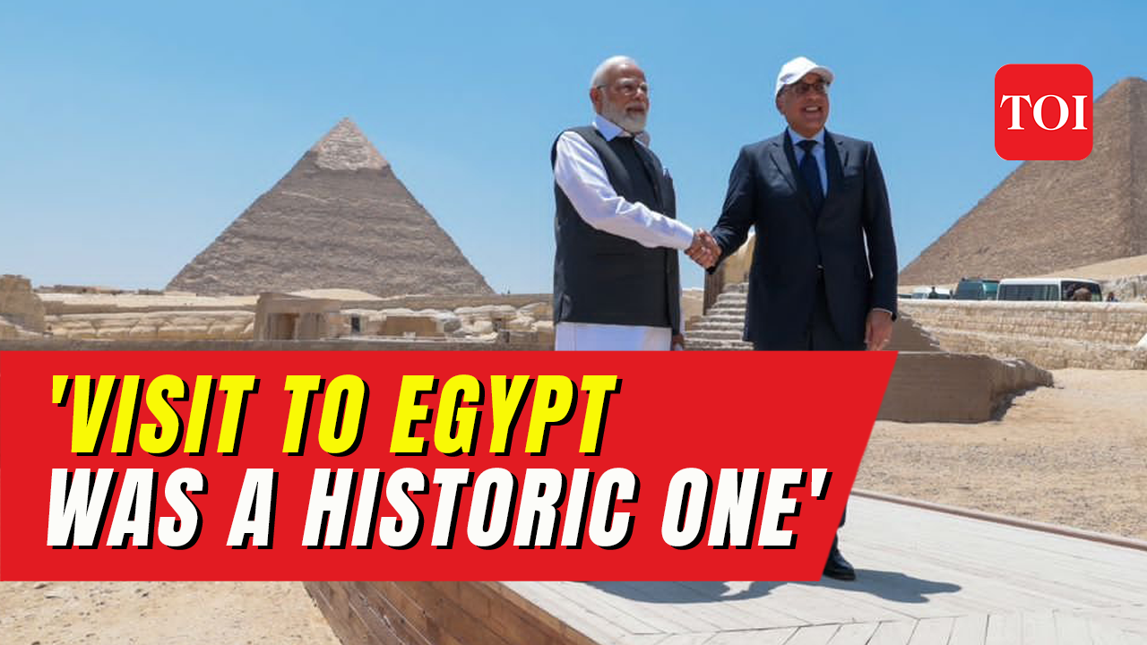 Recap of PM Modi's historic visit to Egypt