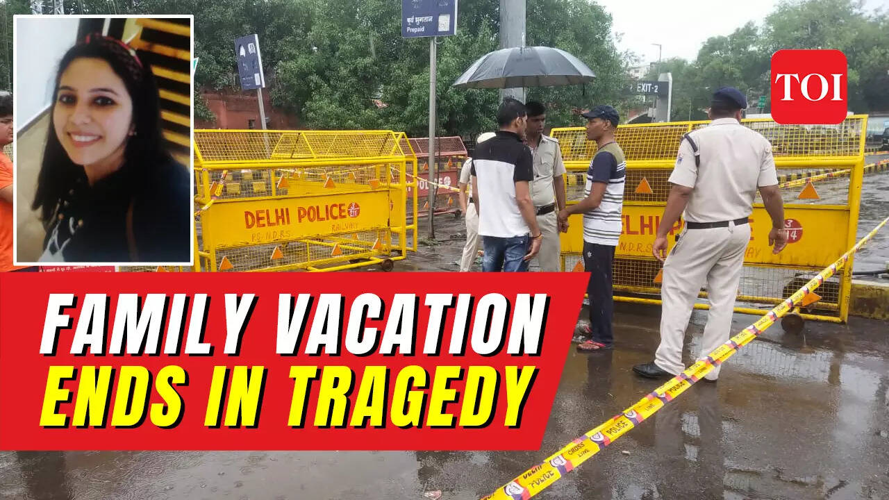 Family vacation turns fatal: Tragic electrocution claims life of teacher at New Delhi Railway ...