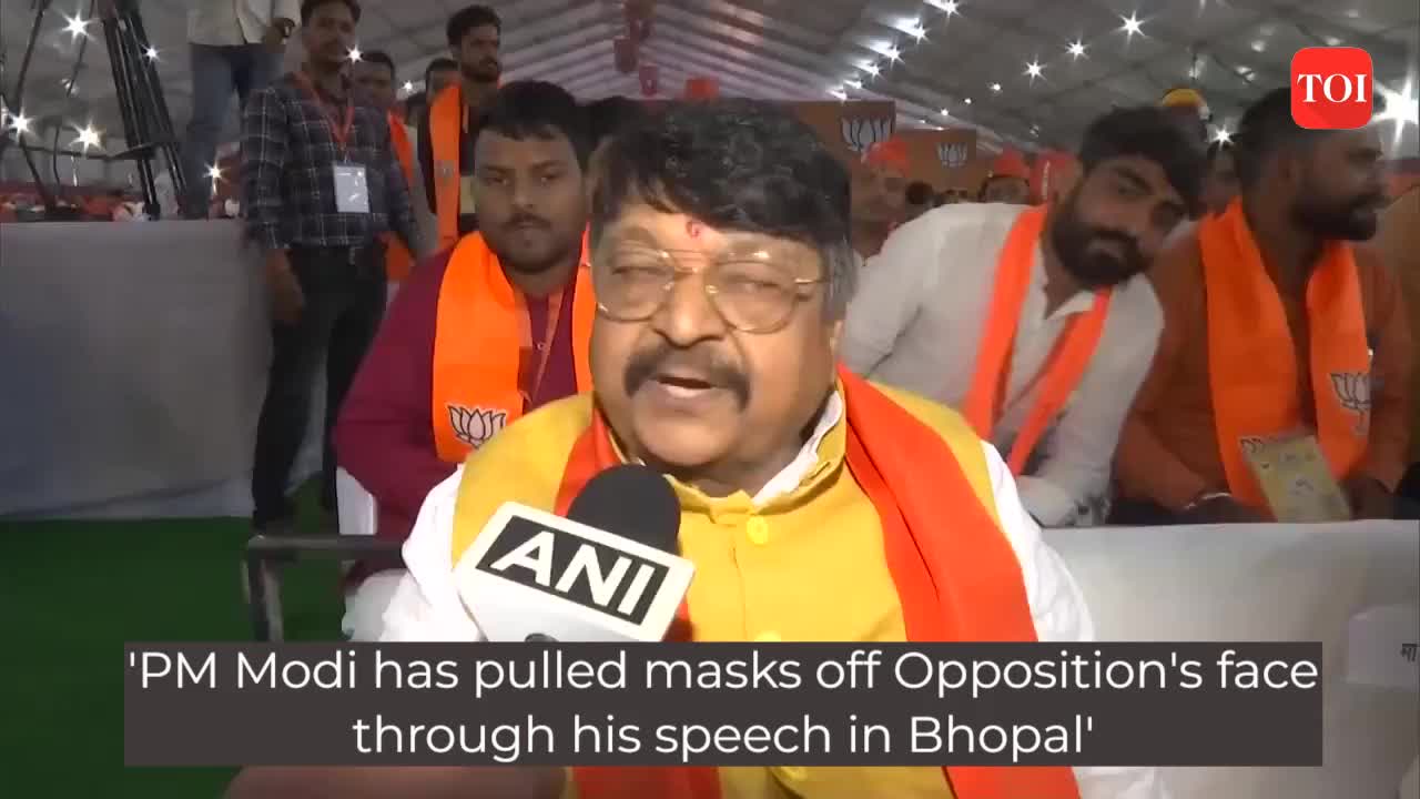 'PM Modi has pulled masks off Opposition's face through his speech in ...