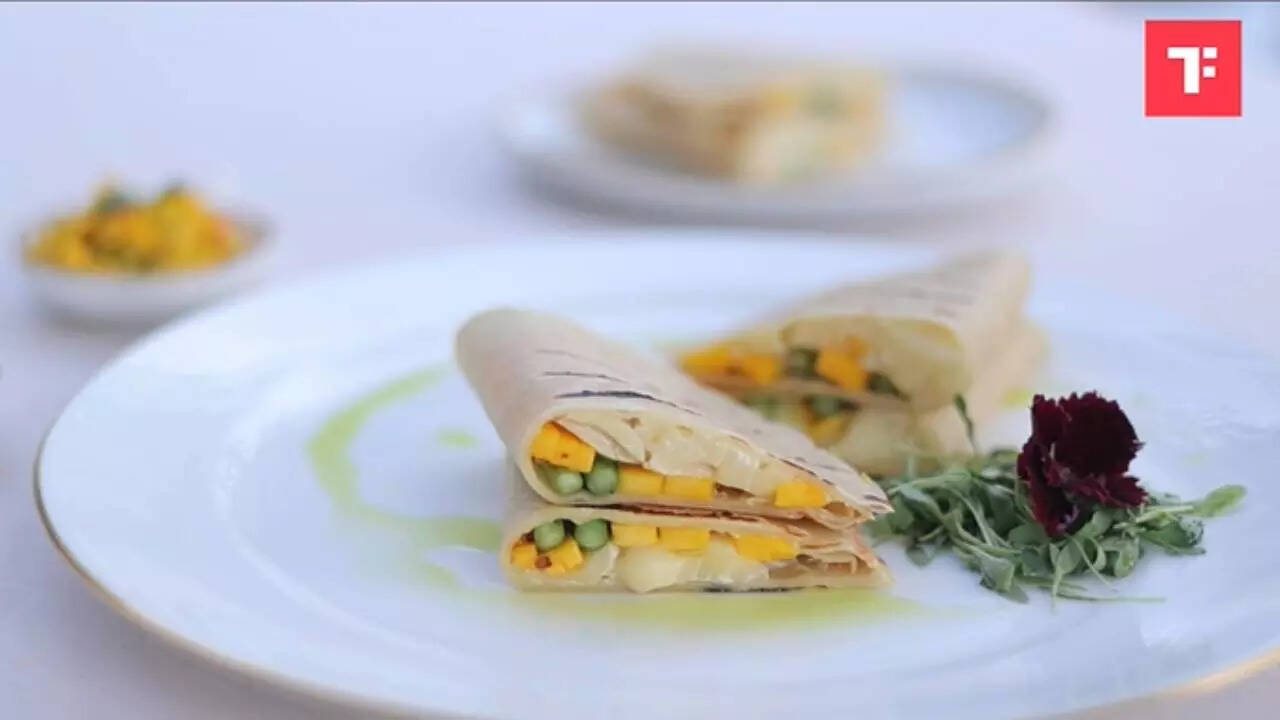 Watch: How to make Brie Mango Almond Flour Quesadilla - Times Food