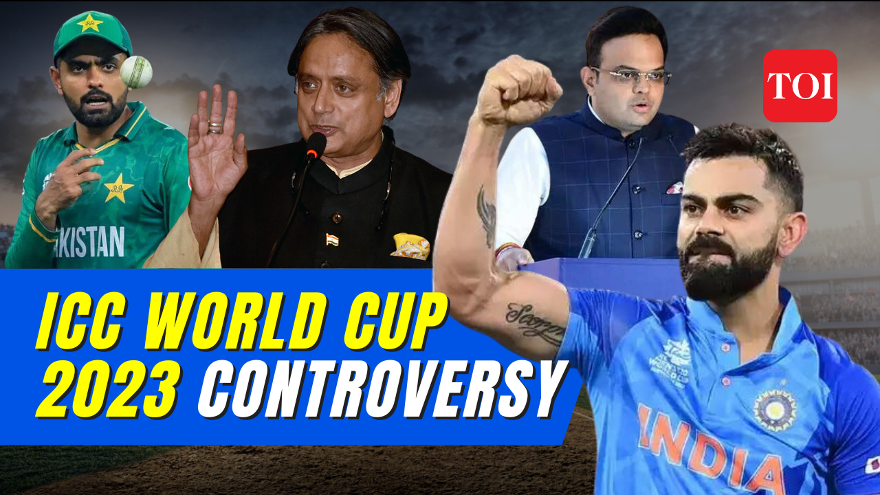 pakistan: ICC World Cup 2023 Controversy | Major cricket stadiums ...