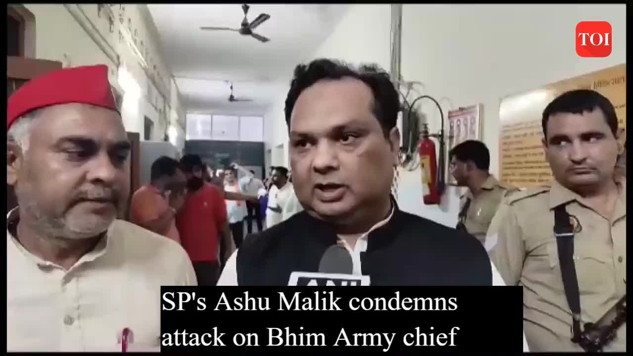SP's Ashu Malik condemns attack on Bhim Army chief