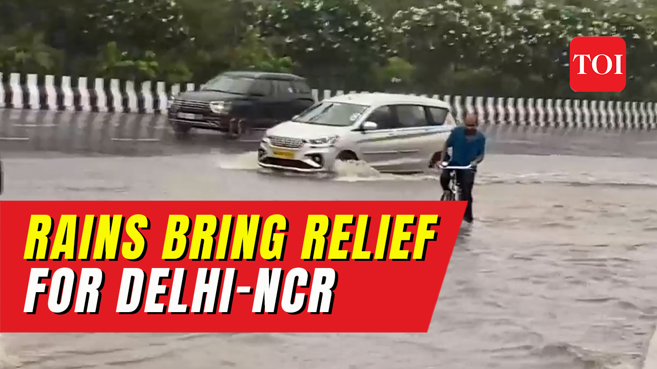 Rains lash Delhi-NCR since morning, IMD predicts light to moderate showers till July 2