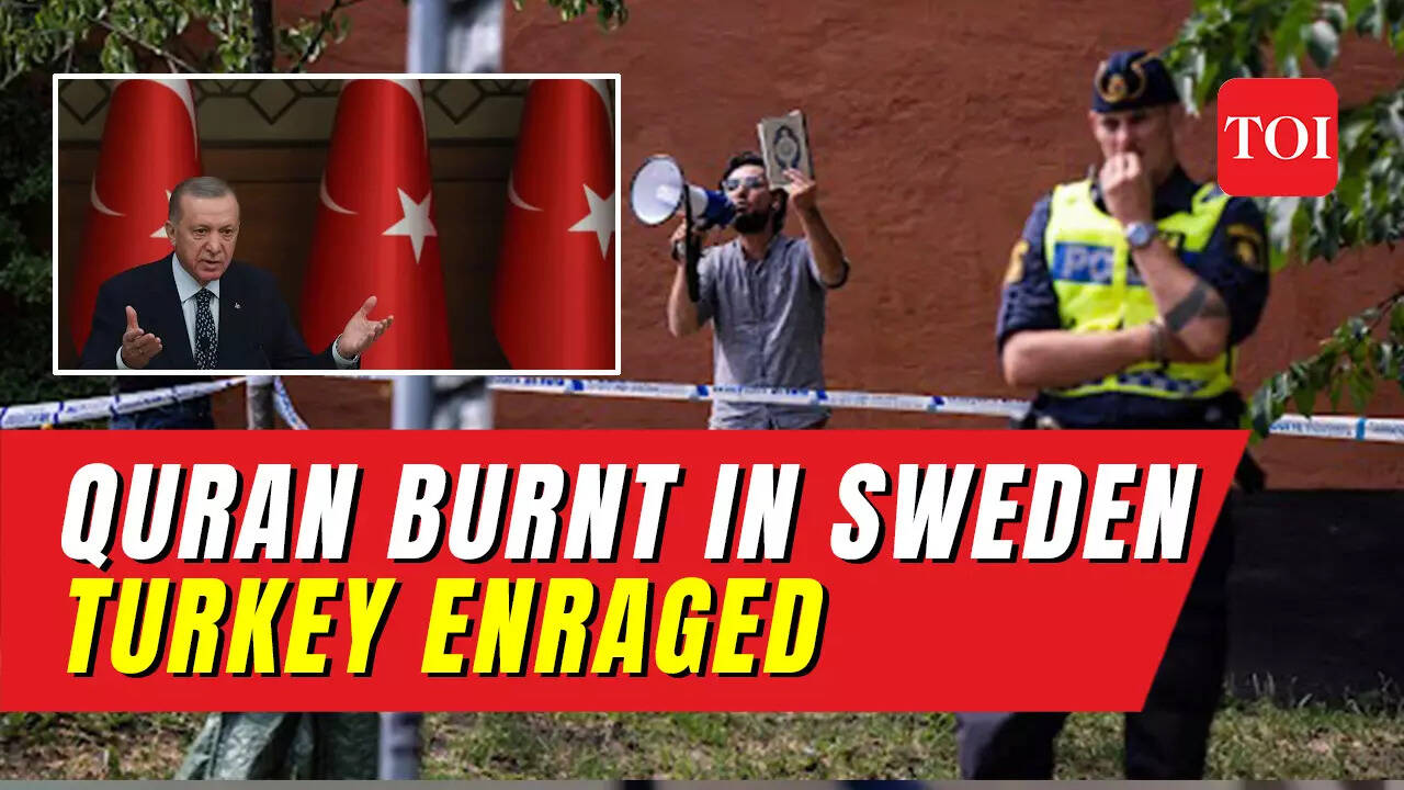 Turkey condemns Quran-burning protest outside Mosque in Sweden on Eid ...