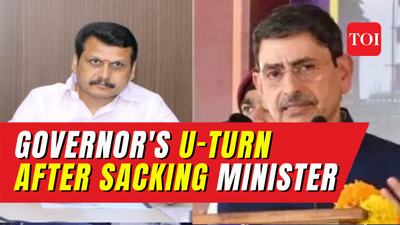 In late night move, TN governor reverses minister Senthil Balaji's dismissal order