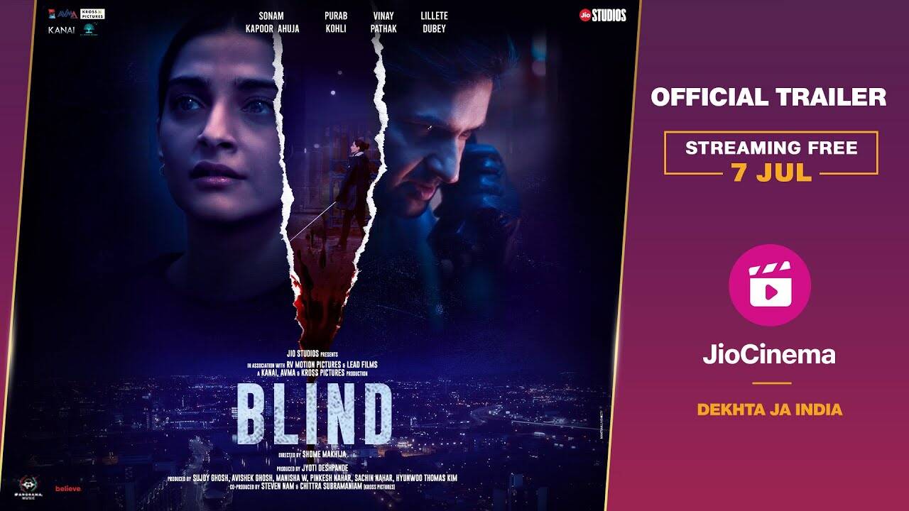Blind Trailer: Sonam Kapoor, Vinay Pathak, Lilette Dubey And Shubham ...