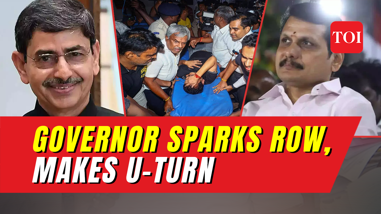 After outrage, TN governor RN Ravi takes a U-turn on sacking minister ...