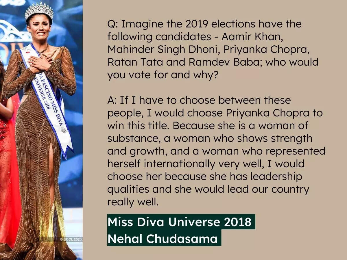 Crown-seizing answers that claimed victory for beauty queens!