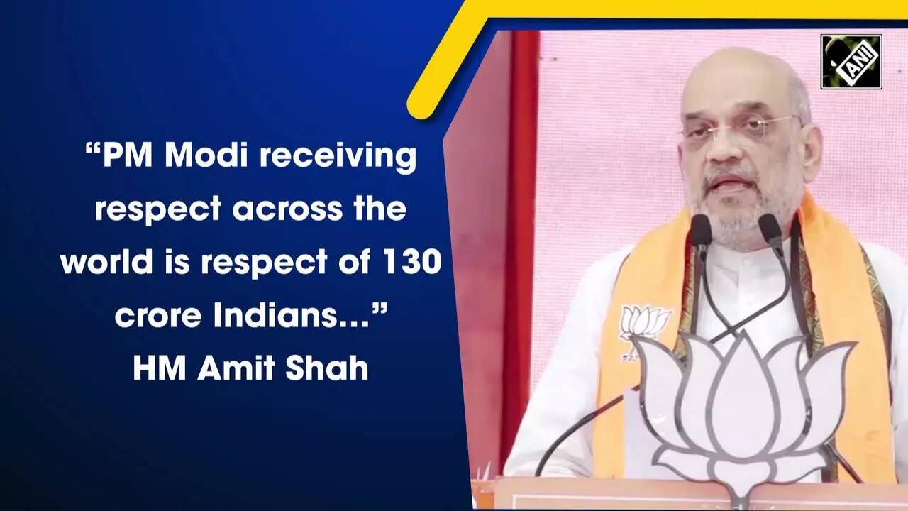 “PM Modi receiving respect across the world is respect of 130 crore ...