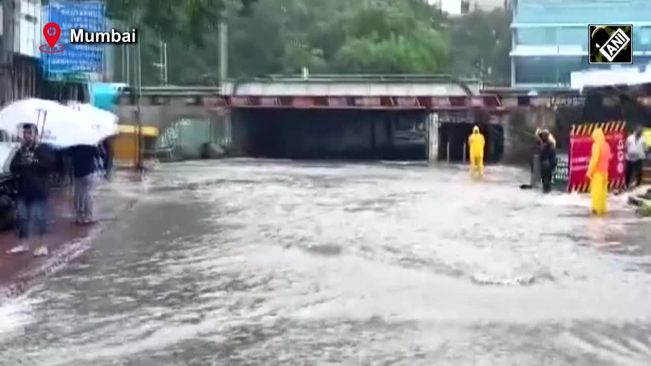 waterlogging: Andheri Subway waterlogged as Mumbai continued to receive rainfall