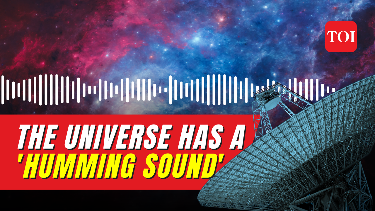 The universe has a 'humming sound'; Indian telescope played a role in ...